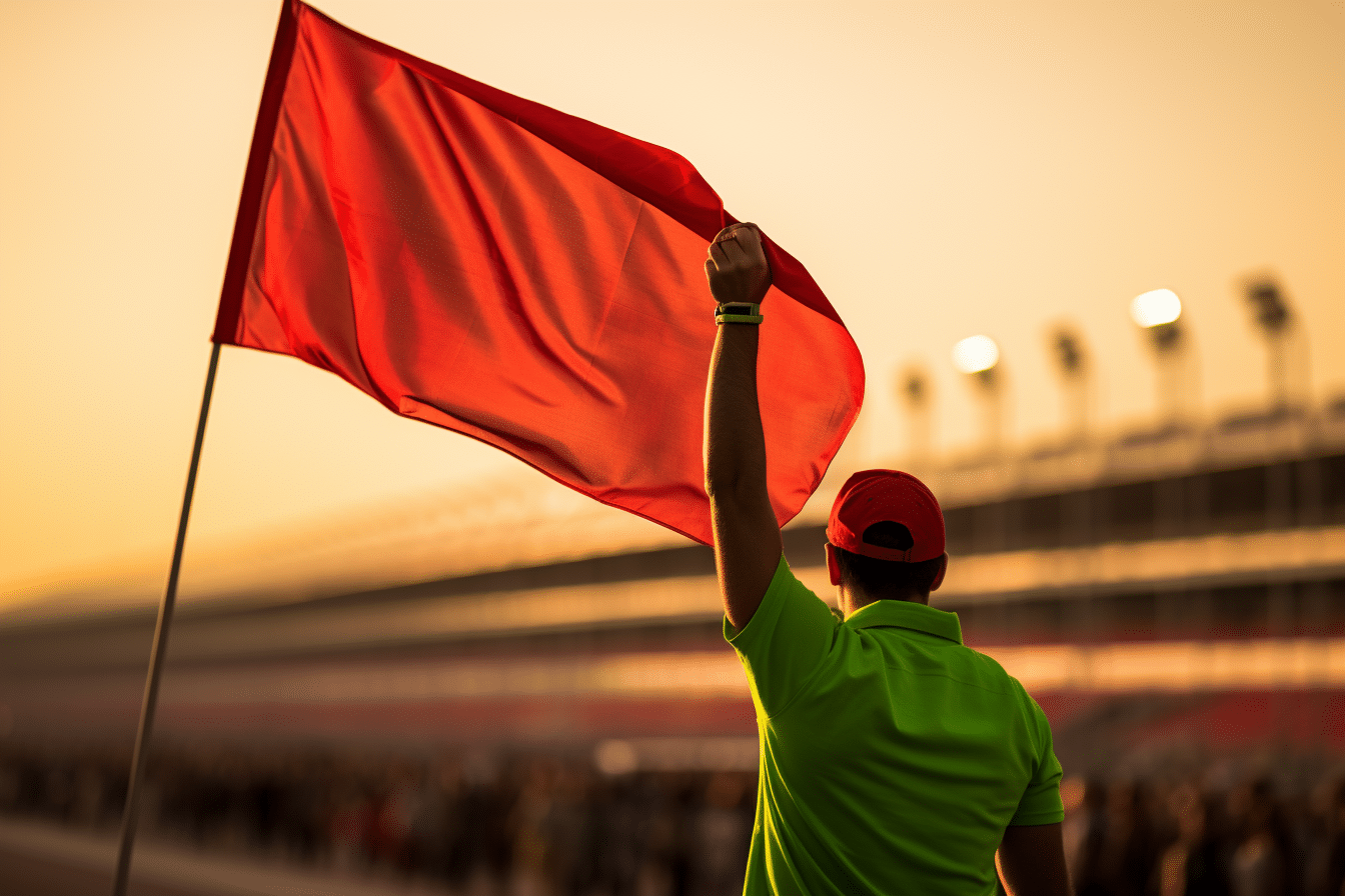 Décodage des différents drapeaux de course utilisés en F1 - Las Motorsport