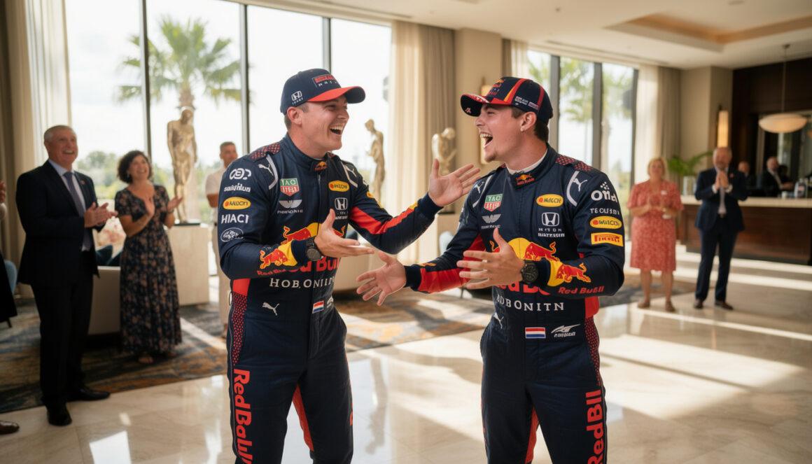 Max Verstappen and Isack Hadjar Team Up for a Hilarious Hotel Guest ...